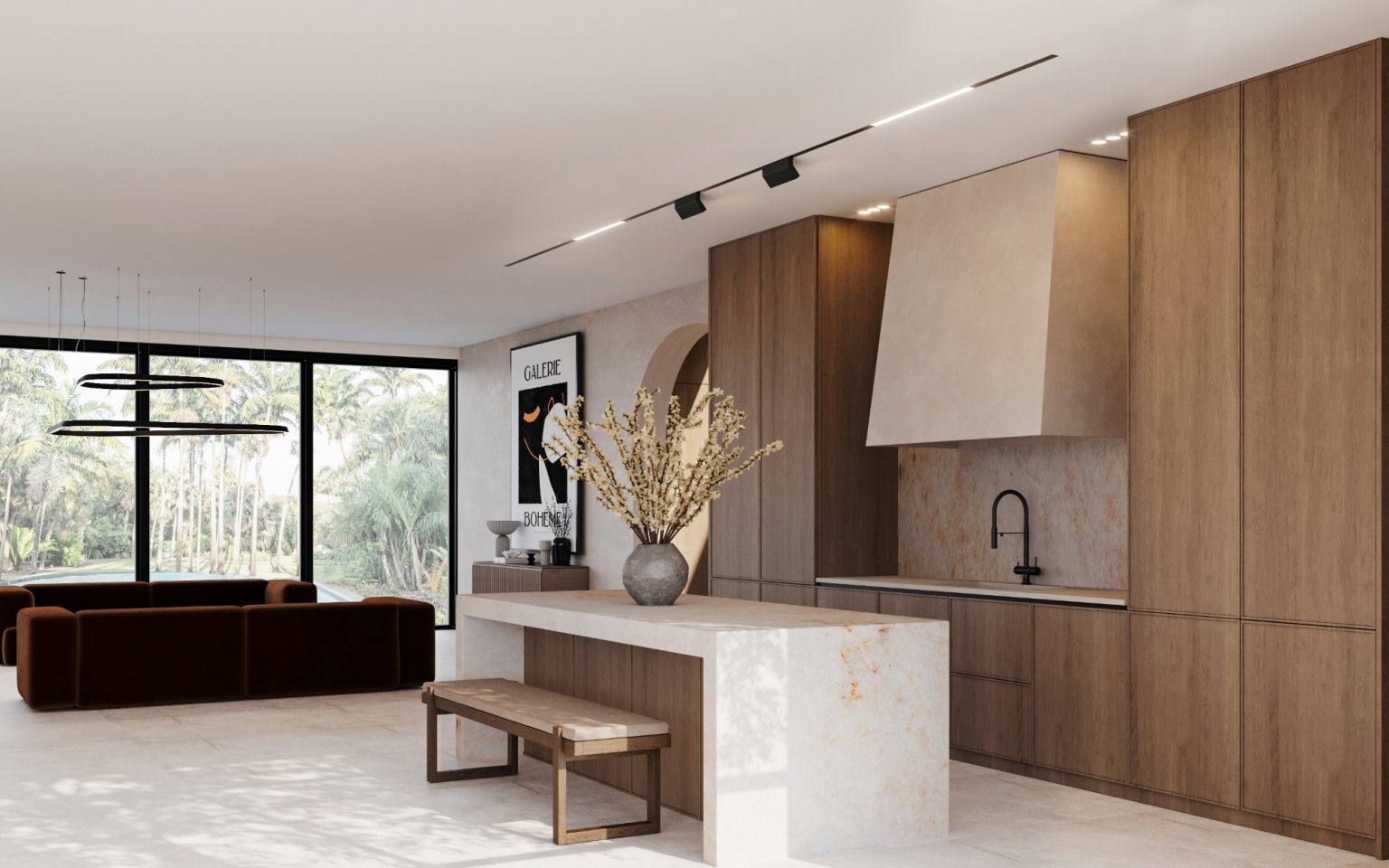 Crystal White Quartzite Miami