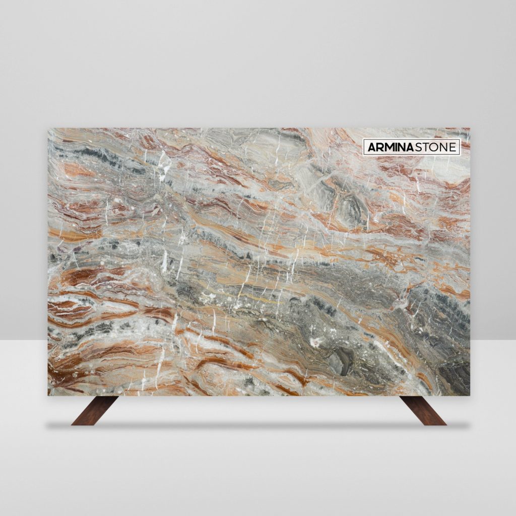 Arabescato Orobico Red Marble Miami